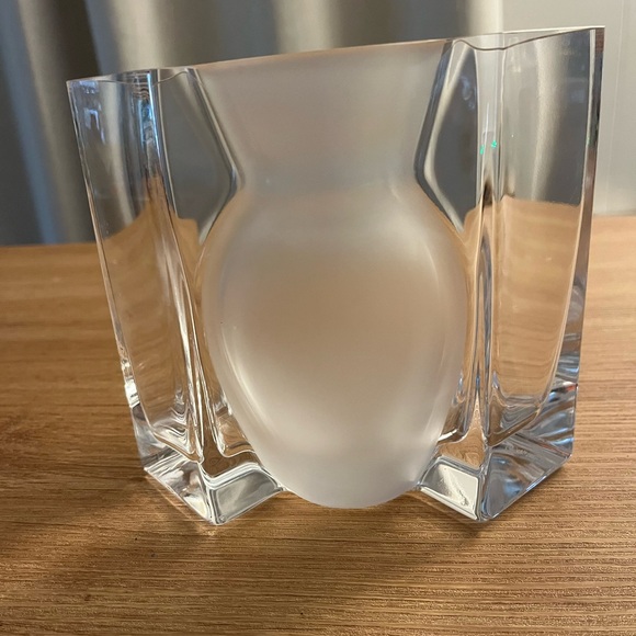 Accents | Signed Intersection Glass Vase By Mattias Ingman For Iittala ...